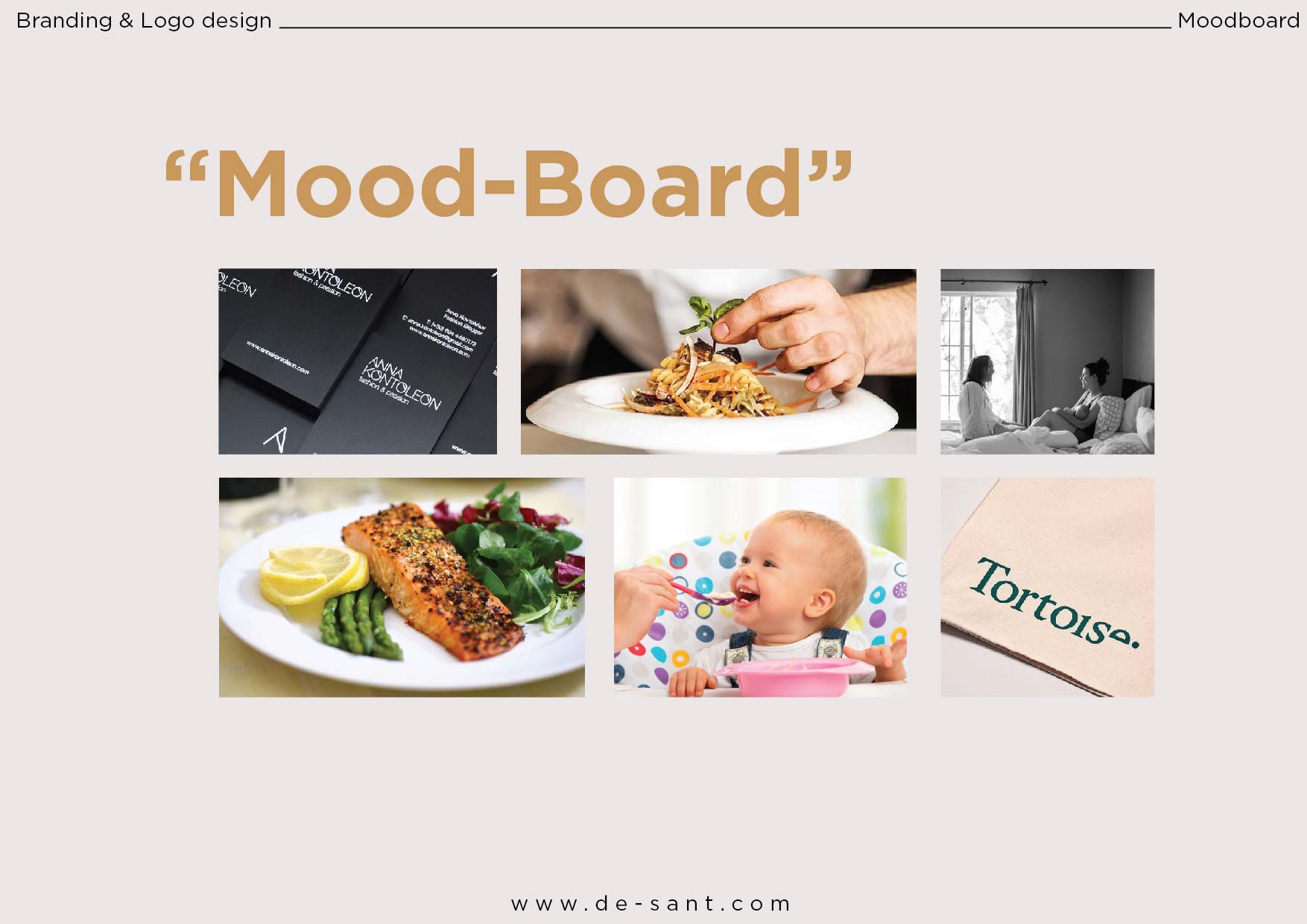 How to present Logos to Clients - De-Sant